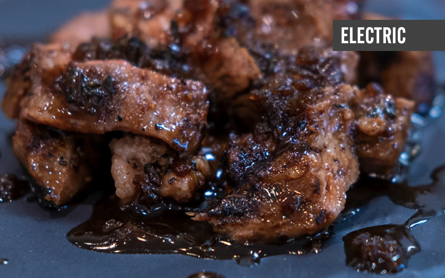Iberico Pluma with Sherry Sauce - CROSSRAY